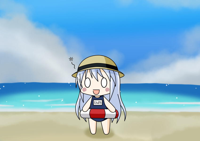 Safebooru - 1girl azur lane beach enterprise (azur lane) kinoko ...
