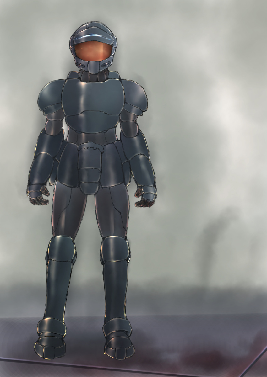 Safebooru - 1other armor blurry blurry background faceless full armor ...
