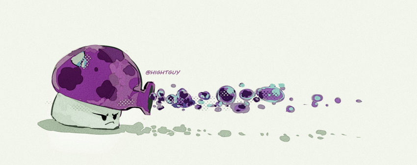 Safebooru - :t attack bubble closed mouth commentary firing fume-shroom ...