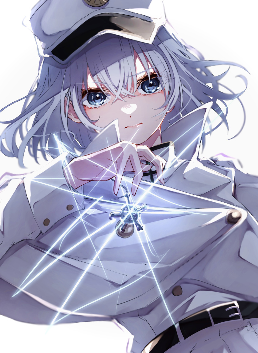 Safebooru - 1girl absurdres bang dream! belt black belt blue eyes closed mouth commentary ...