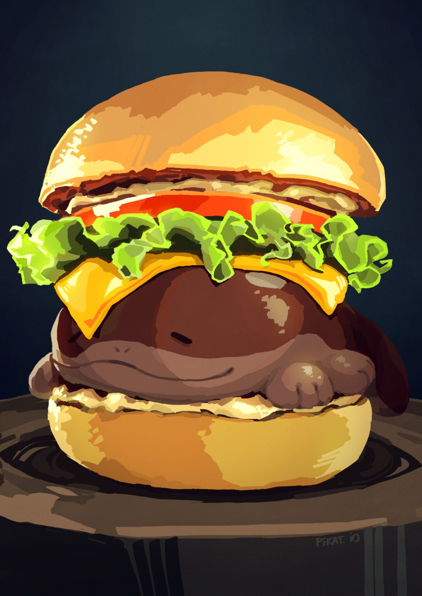 Safebooru - = = animal focus artist name burger clodsire closed eyes ...