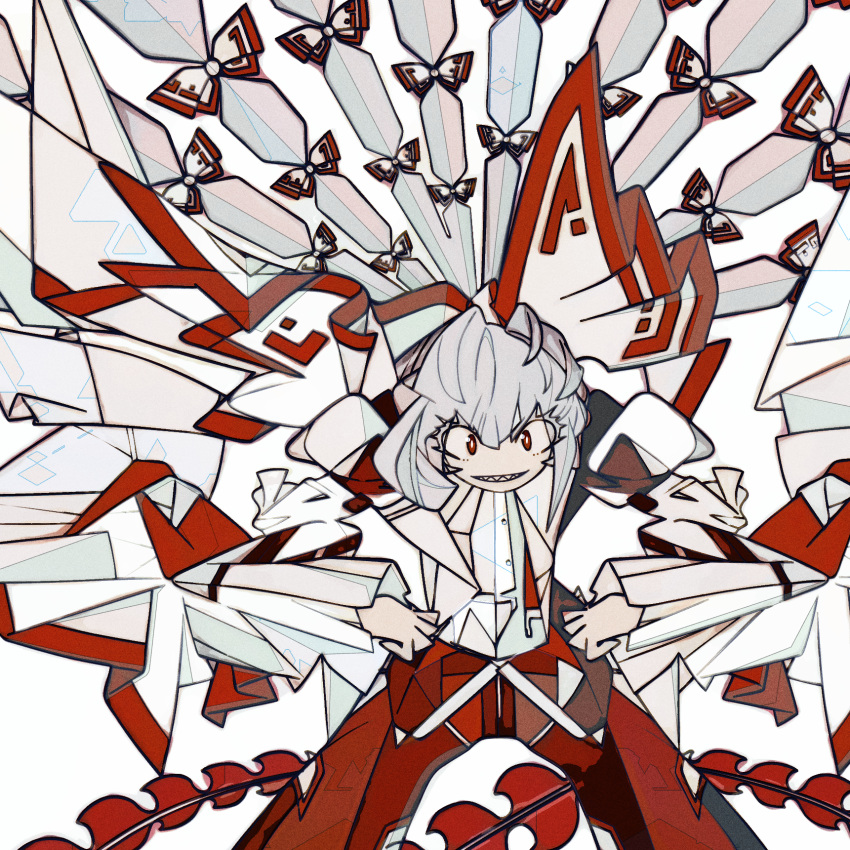 Safebooru - 1girl adapted costume alternate art style bow buttons ...