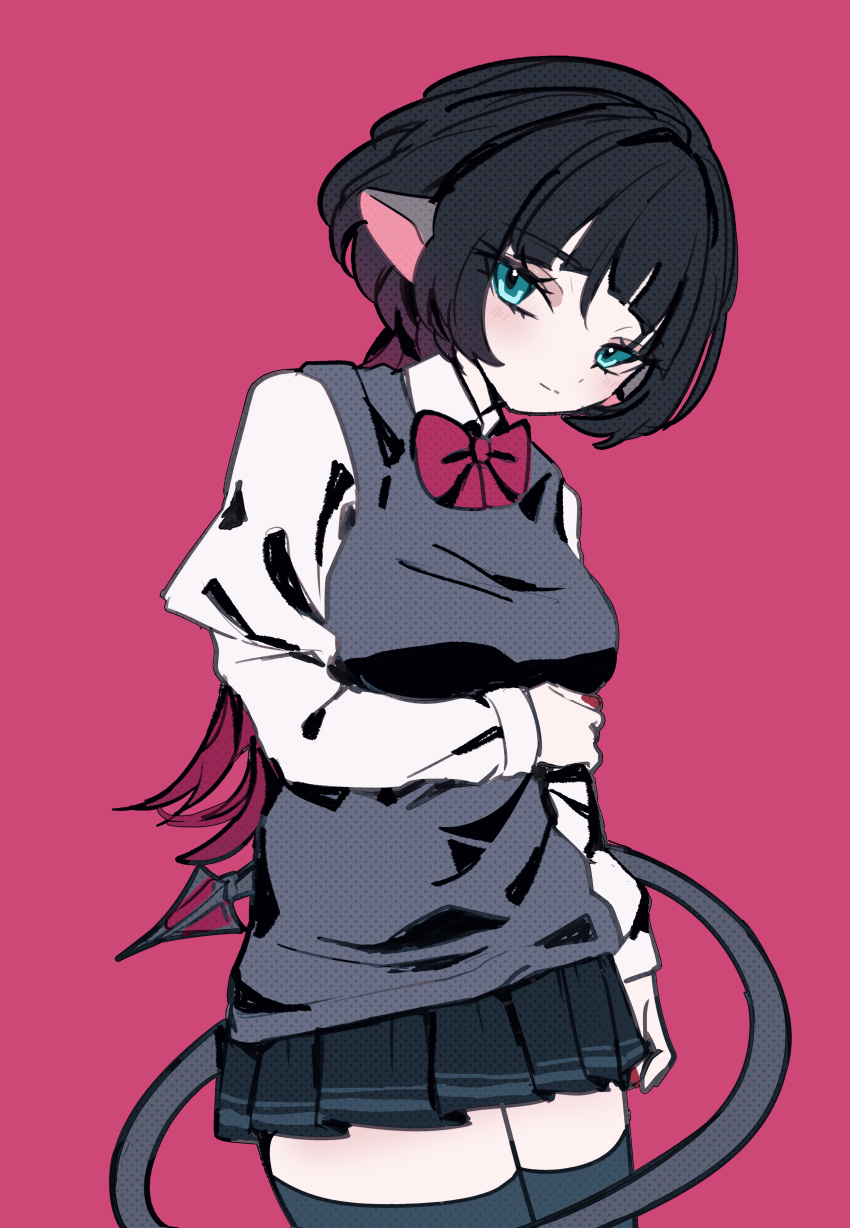 Safebooru - 04 fujino9 1girl absurdres alternate costume animal ears black hair blunt bangs ...