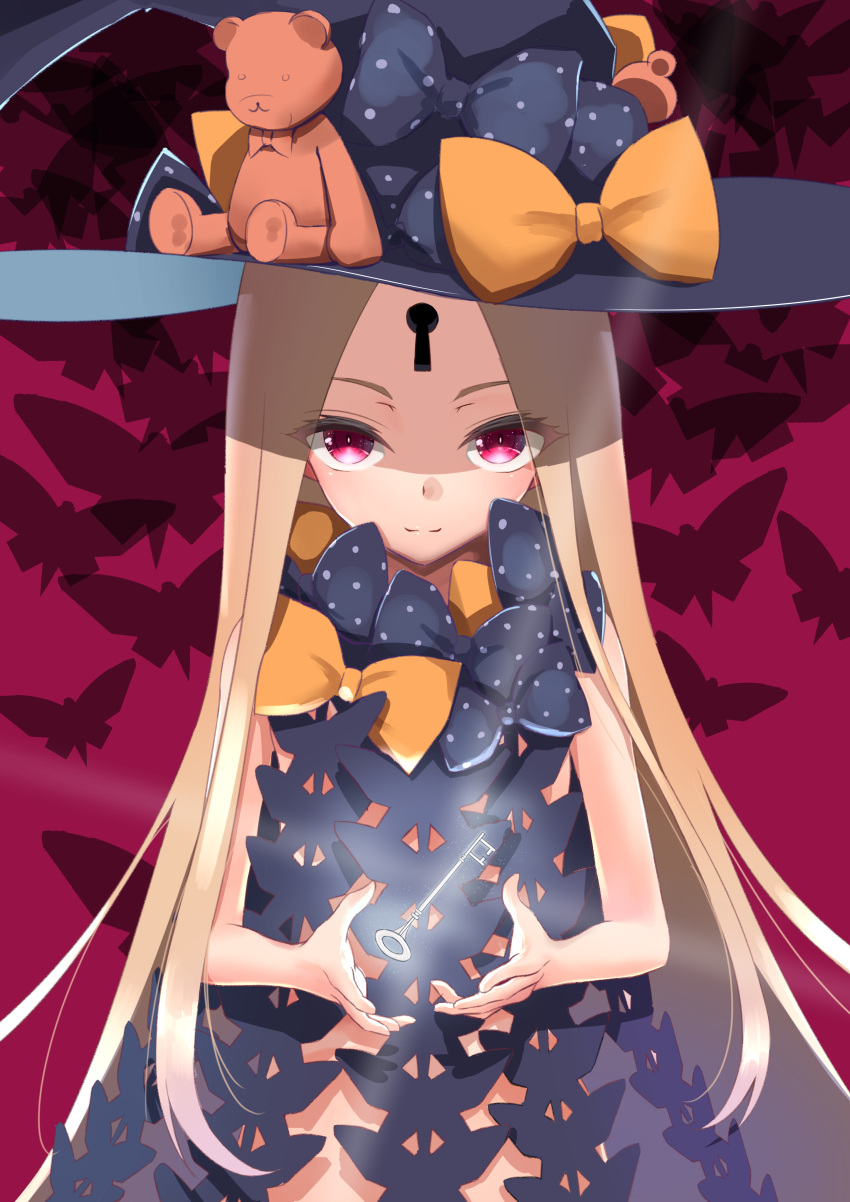 Safebooru - 1girl abigail williams (fate/grand order) absurdres bangs bare shoulders black bow ...