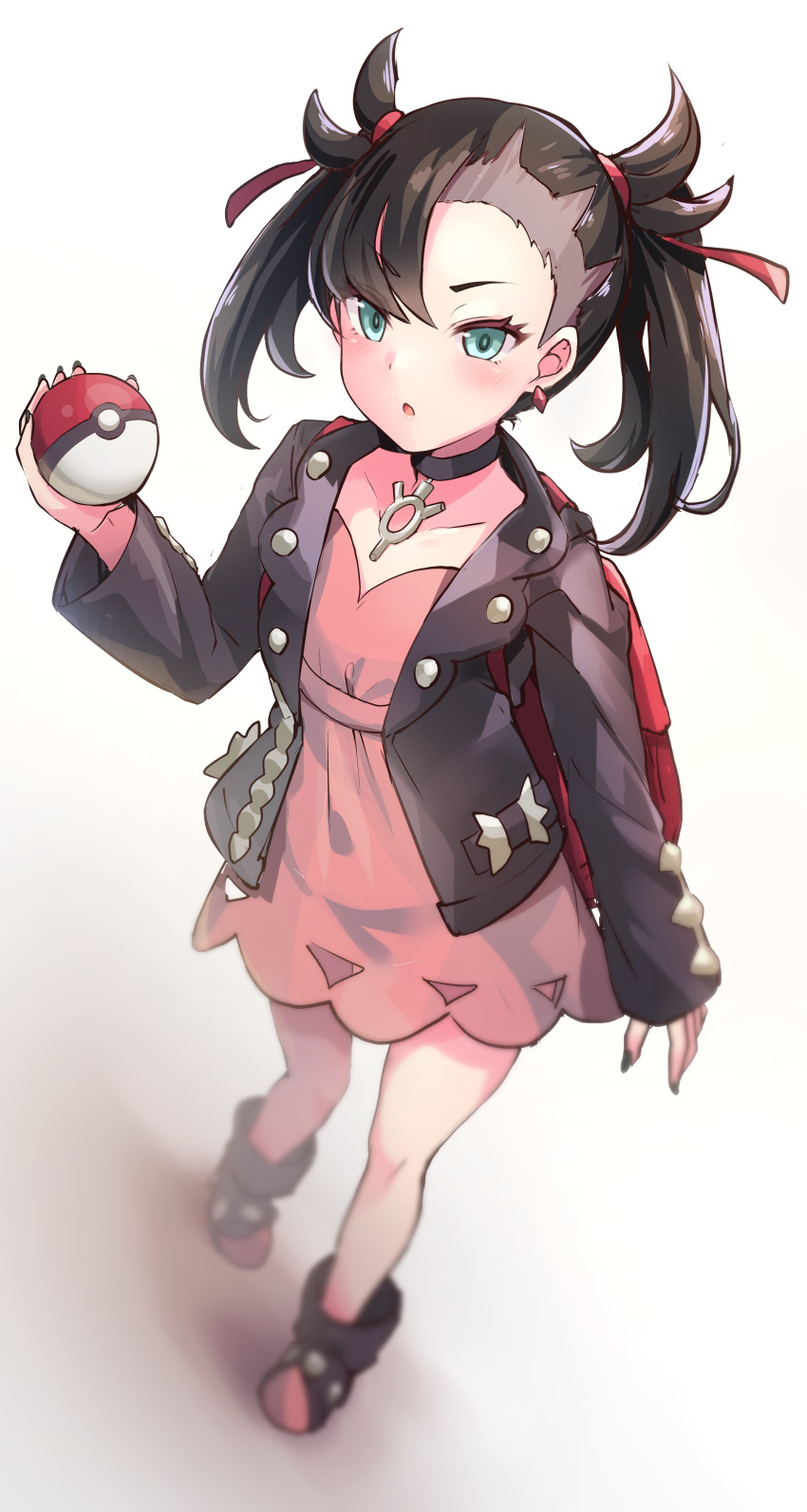 Safebooru - 1girl absurdres asymmetrical bangs backpack bag bangs black ...