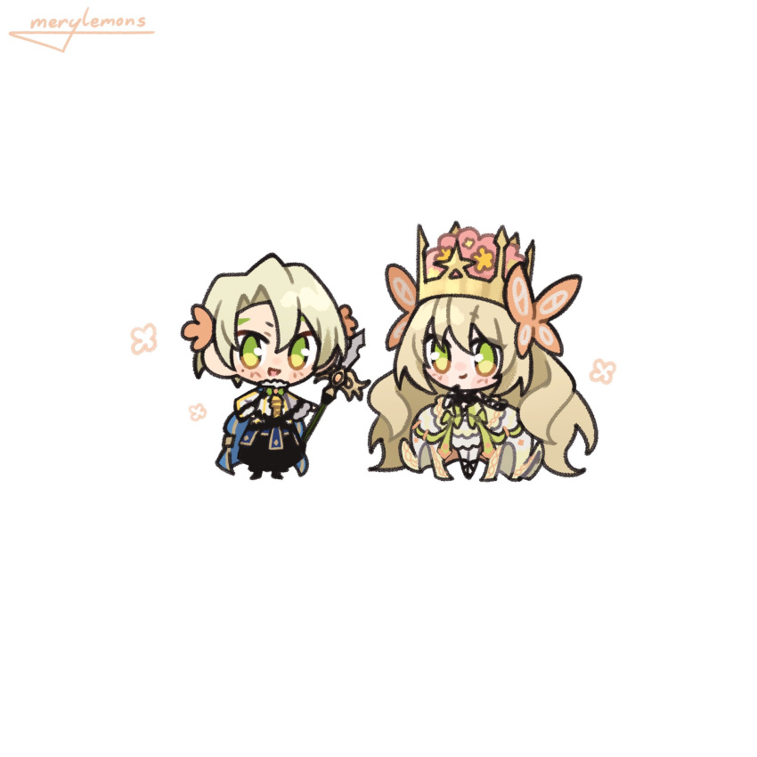 Safebooru - 1boy 1girl alfred (fire emblem) blonde hair brother and ...