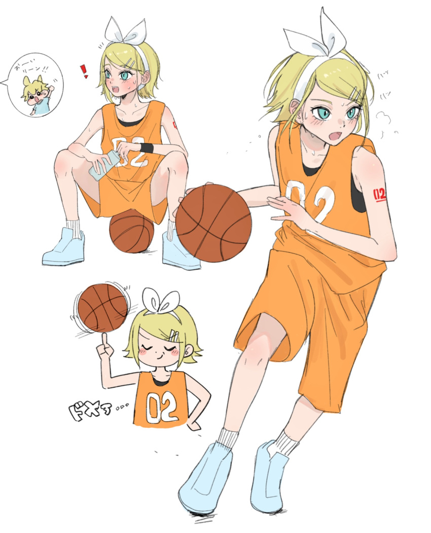 Safebooru - 1boy 1girl ball basketball basketball (object) basketball ...