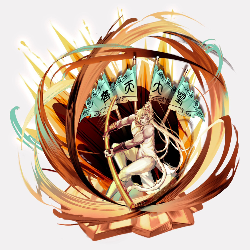 Safebooru - 1boy :d bangle bracelet chinese text evie (baoxiao) flag ...