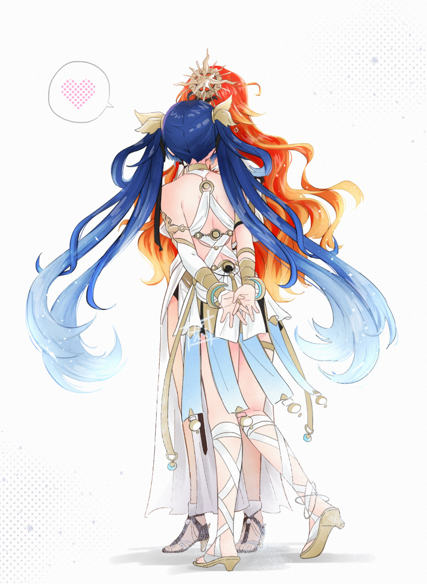 Safebooru - 2girls ancient greek clothes armlet arms behind back ...