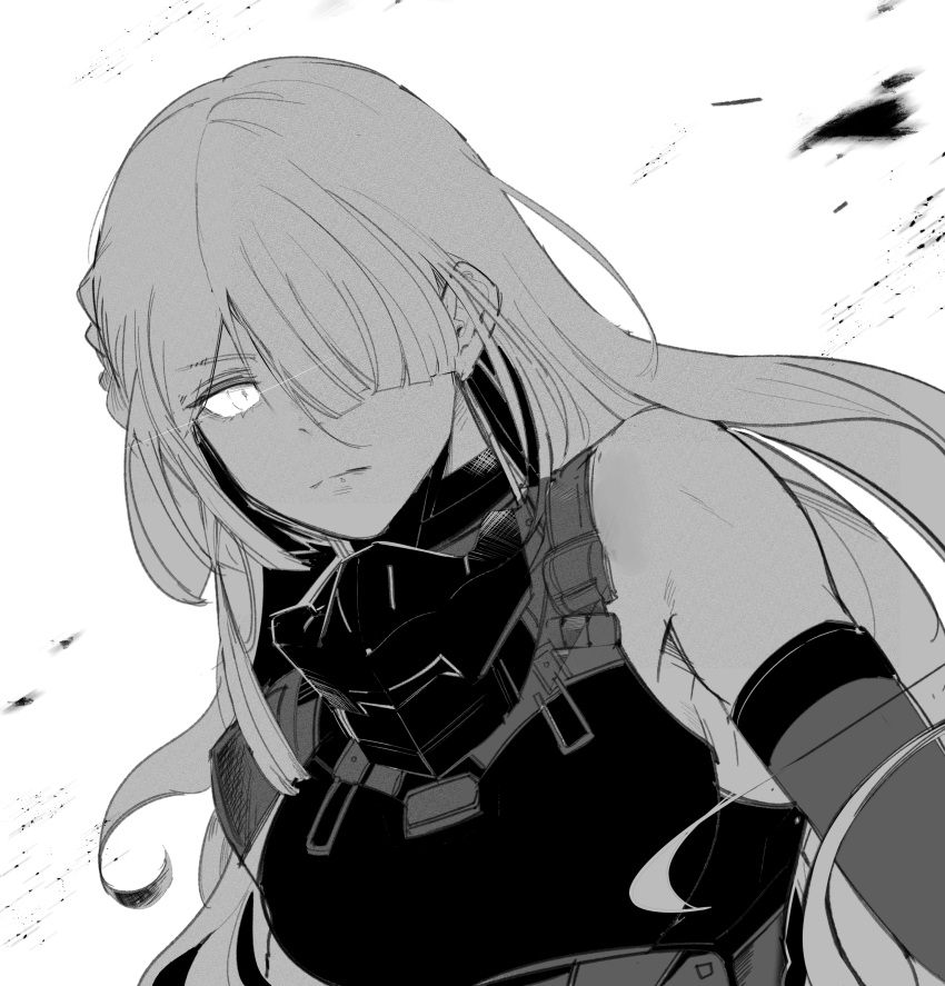 Safebooru - 1girl absurdres ak-15 (girls frontline) bangs cizzi closed ...