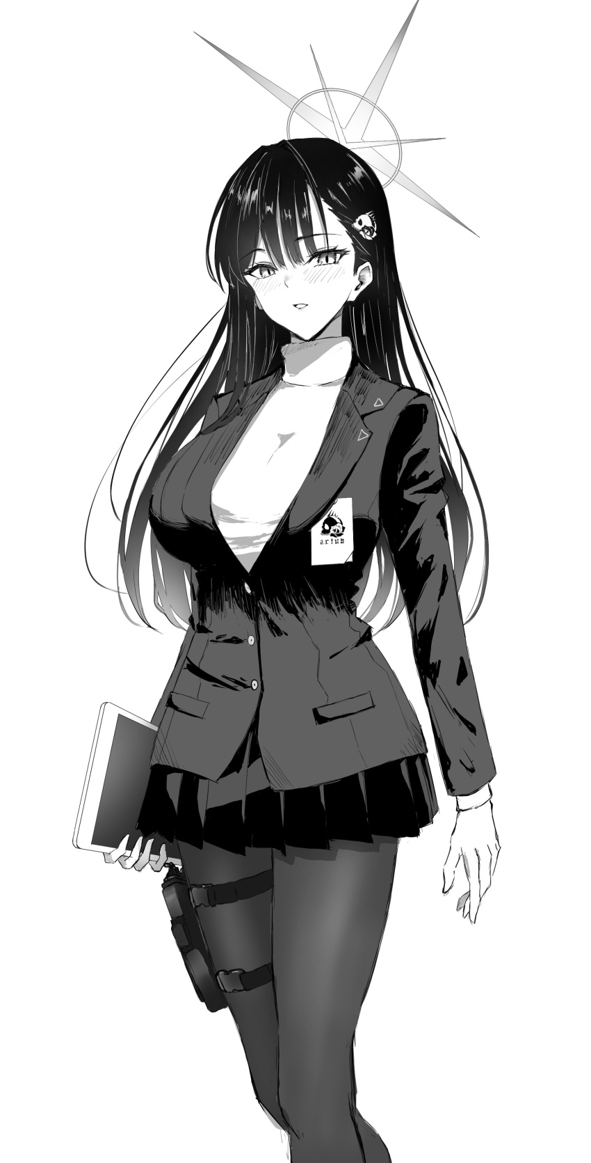 Safebooru - 1girl absurdres asao (asaomm12345) blue archive blush ...