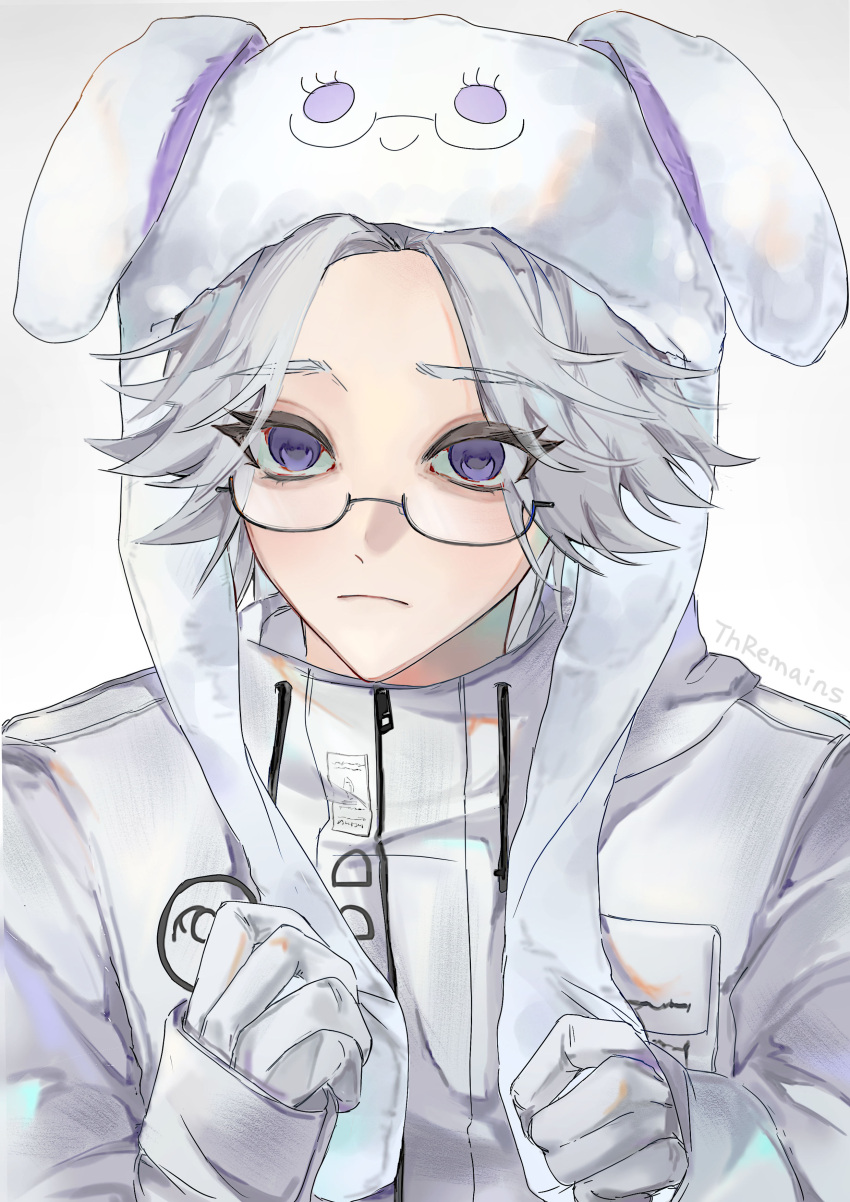 Safebooru - 1boy absurdres animal hat aotsuki eito chinese commentary ...
