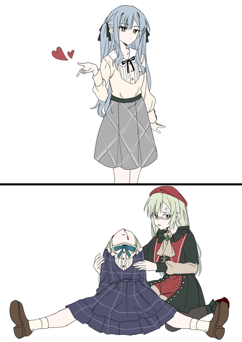 Safebooru - 3girls absurdres anger vein bang dream! bang dream! it's ...