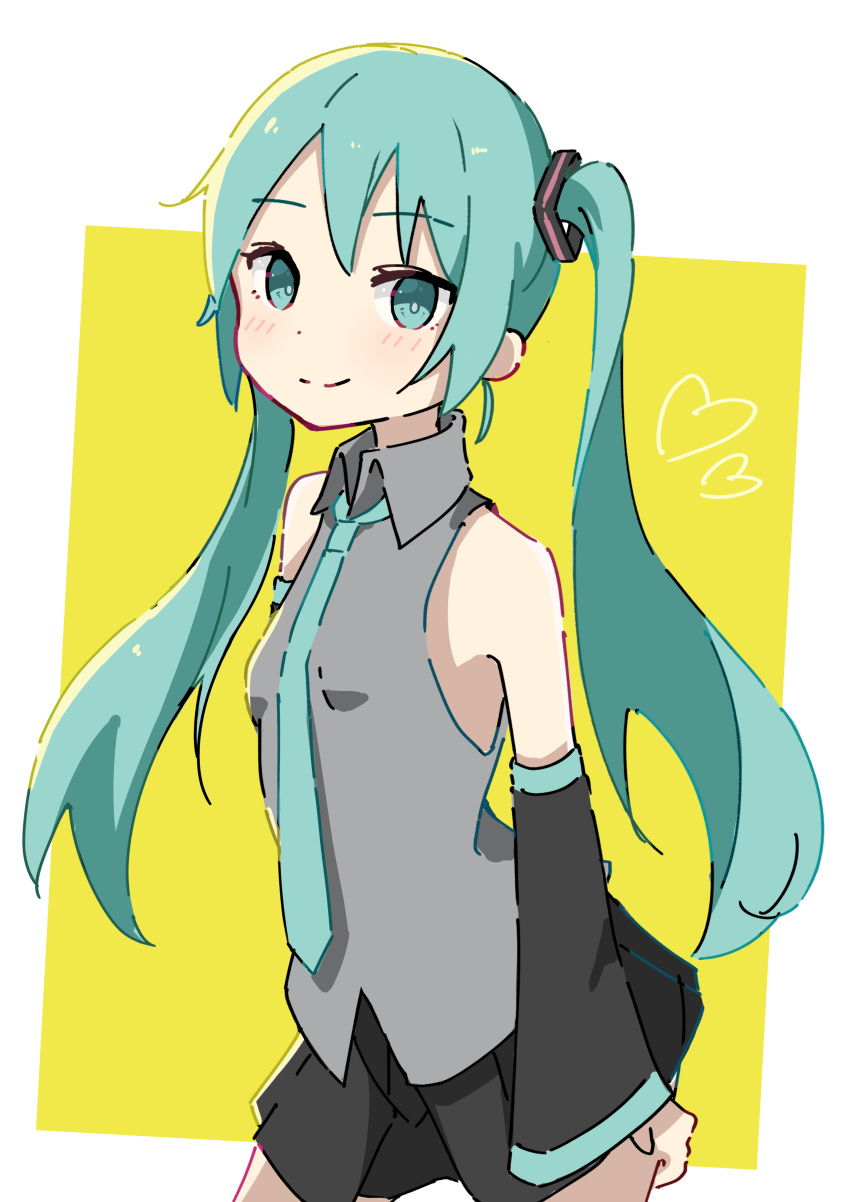 Safebooru - 1girl absurdres aqua eyes aqua hair aqua necktie ...