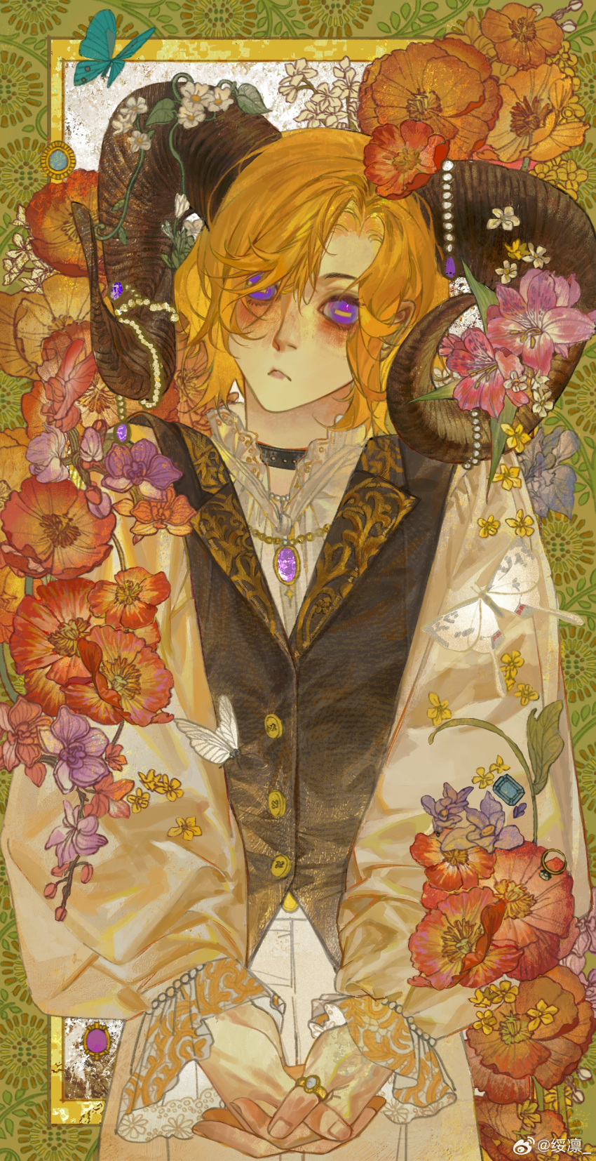 Safebooru - 1boy absurdres axis powers hetalia blonde hair blush brooch ...