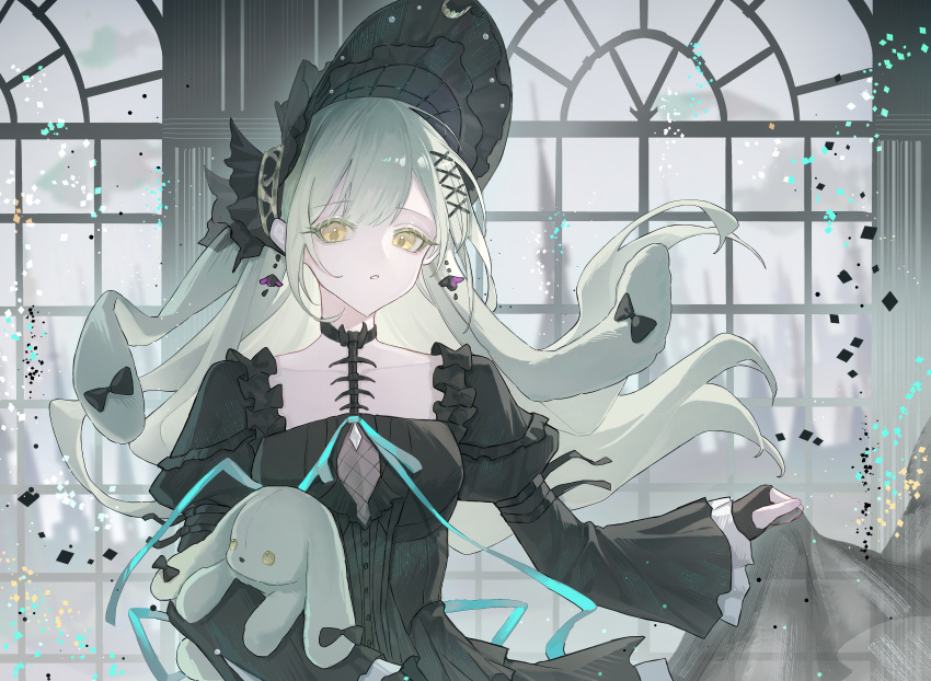 Safebooru - 1girl absurdres animal ears arknights bang dream! bang dream! it's mygo!!!!! black ...