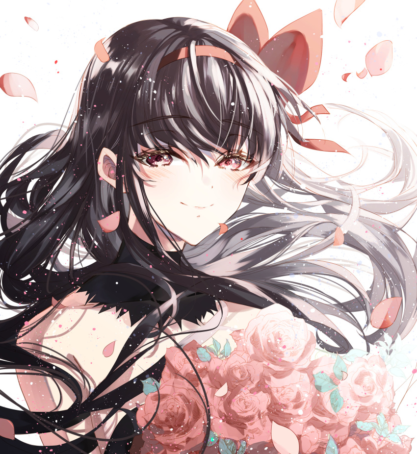 Safebooru - 1girl absurdres akemi homura akuma homura bangs black hair ...