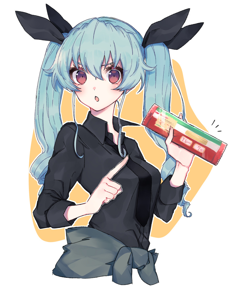 Safebooru - 1girl absurdres anchovy (girls und panzer) anzio military uniform bangs belt black ...