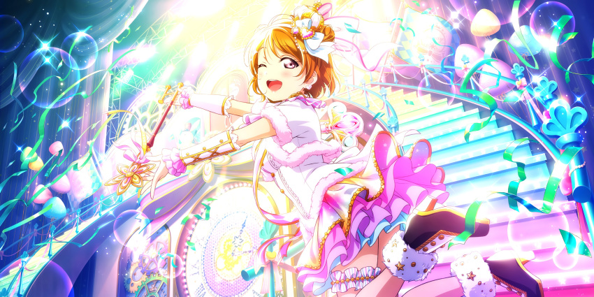 Safebooru - blush brown hair dress koizumi hanayo love live! school idol festival all stars ...