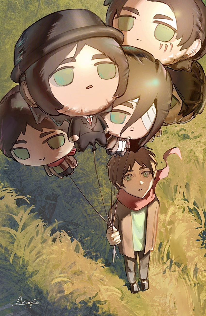 Safebooru - 1boy age progression aminogoose77 bandage over one eye ...