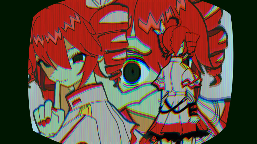 Safebooru - 1girl absurdres ahoge closed mouth commentary request crt ...