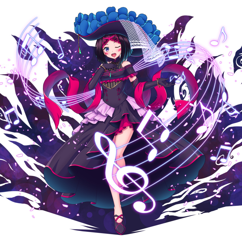 Safebooru - 1girl alternate costume azki (hololive) azki channel bare shoulders blue eyes dress ...