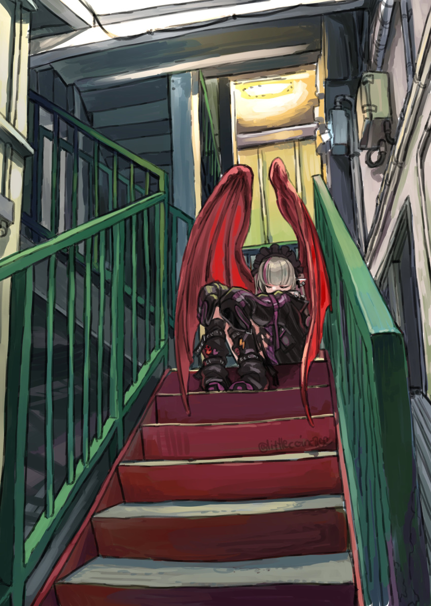 Safebooru - 1girl absurdres black jacket black leg warmers closed eyes ...