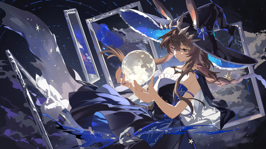 Safebooru - 1girl absurdres ambience synesthesia amiya (arknights ...