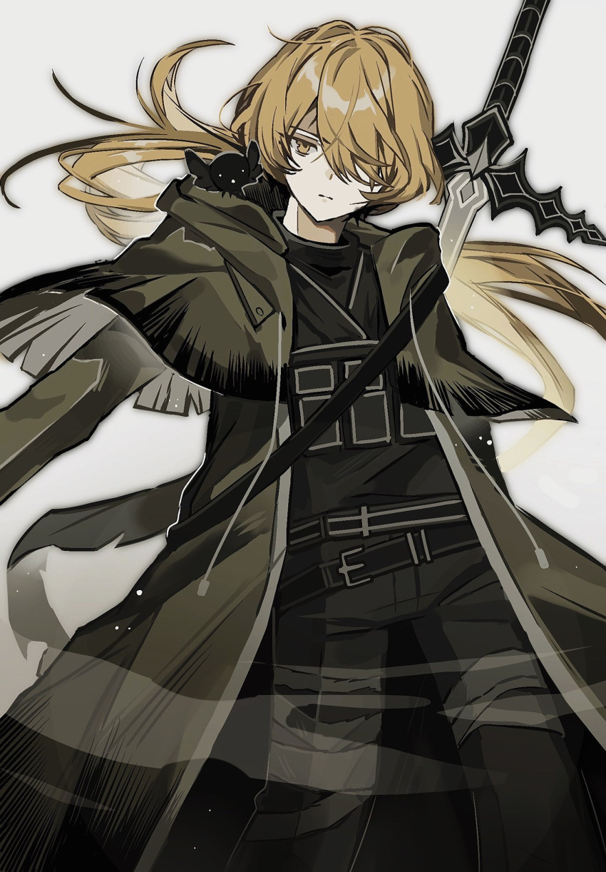 Safebooru - 1boy a certain sinclair (project moon) ammunition pouch ...