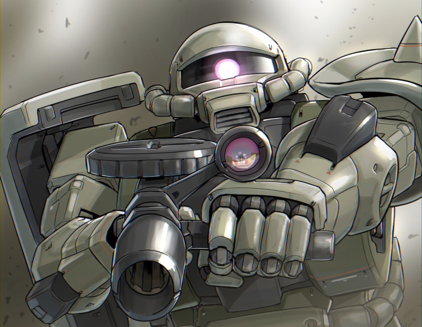 Safebooru - aiming at viewer cable camera gundam hose machinery mecha ...