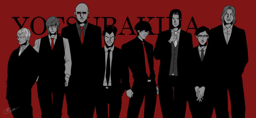 Safebooru - arayoshi hatori artist request bald belt black hair black ...