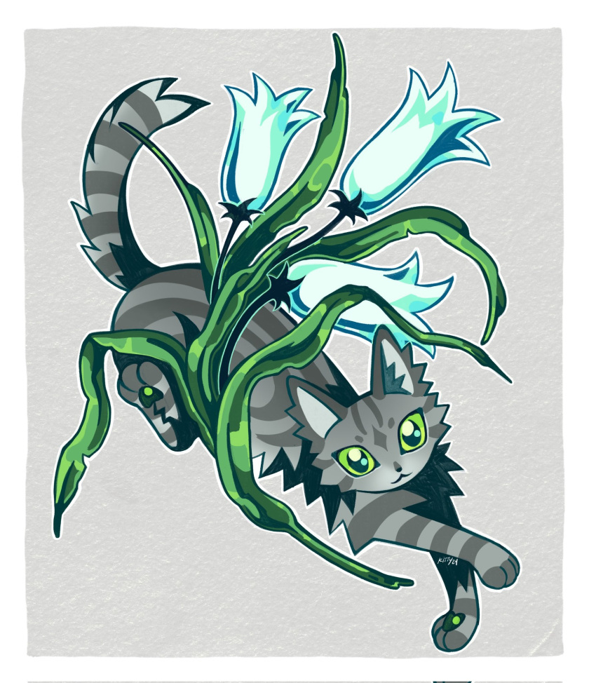 Safebooru - :3 animal animal focus border cat commentary corrupted ...