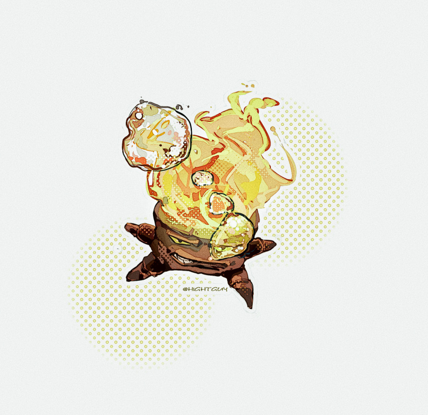 Safebooru - bubble fire highres hightguy no humans plant plants vs ...