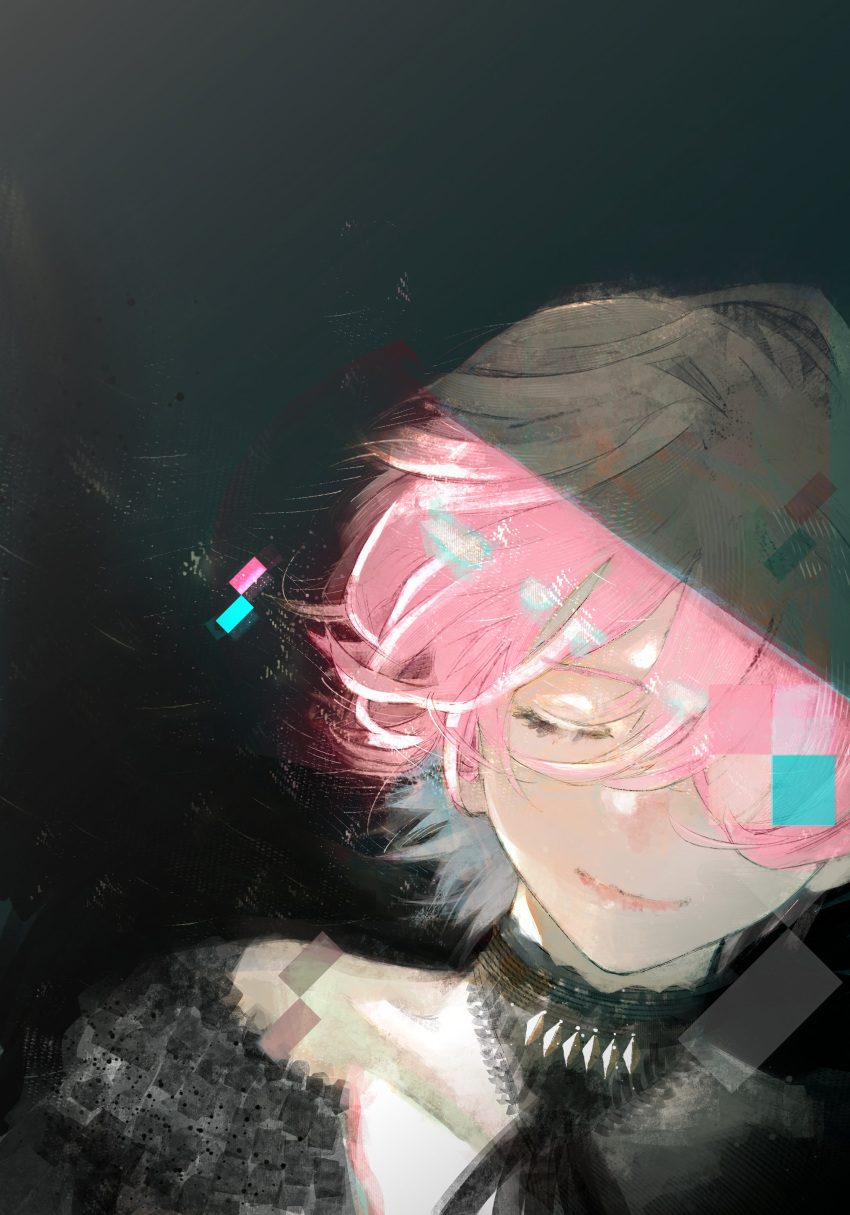 Safebooru - 1girl absurdres black shirt camouflage closed eyes closed mouth collarbone ...