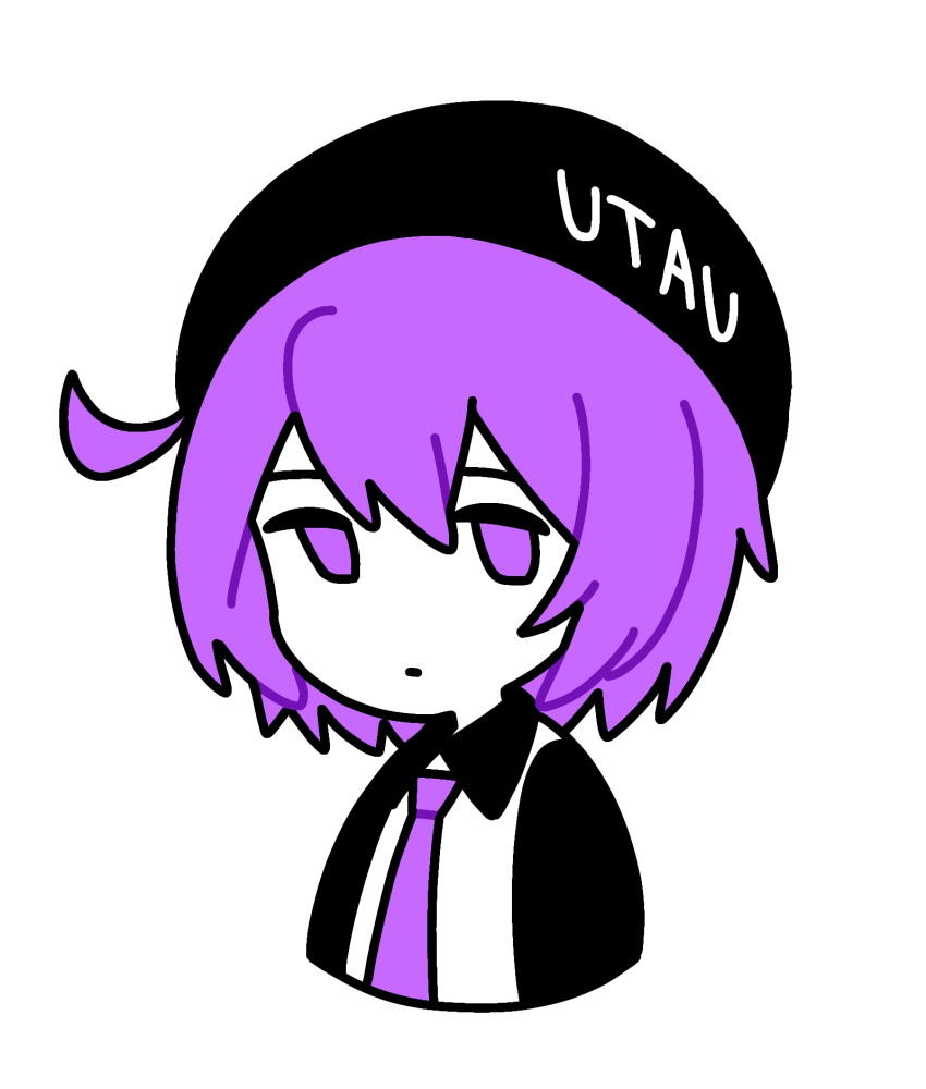 Safebooru - 1girl chibi collared shirt cropped torso expressionless hat ...