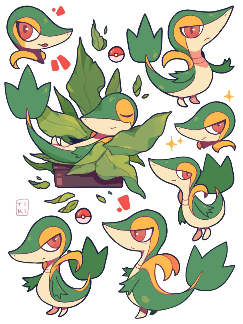 Safebooru - full body half-closed eyes highres leaf lying no humans ...