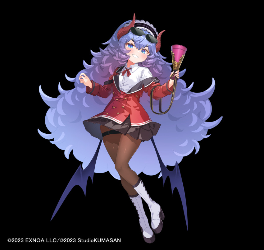 Safebooru - 1girl blue hair blush boots breasts character request dark ...