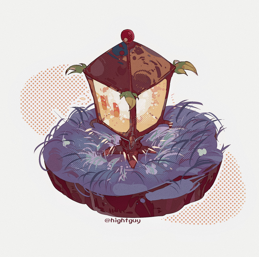 Safebooru - grass highres hightguy no humans plant plantern (plants vs ...