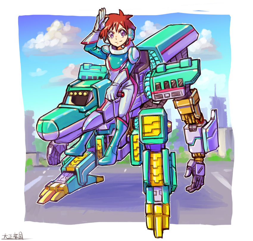 Safebooru - 1boy bodysuit brown hair e5 hayabusa (shinkalion) formal ...