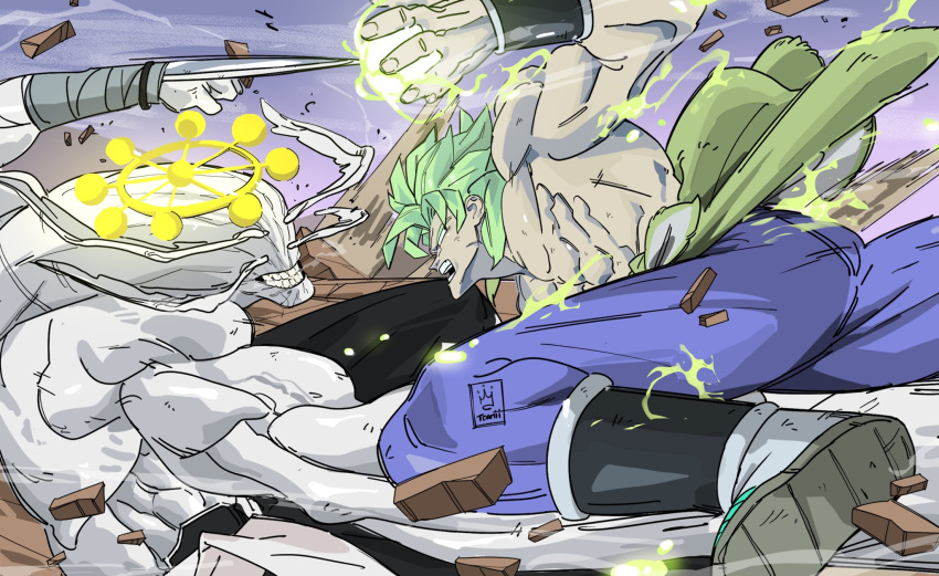 Safebooru - aura battle broly (dragon ball super) dragon ball dragon ...