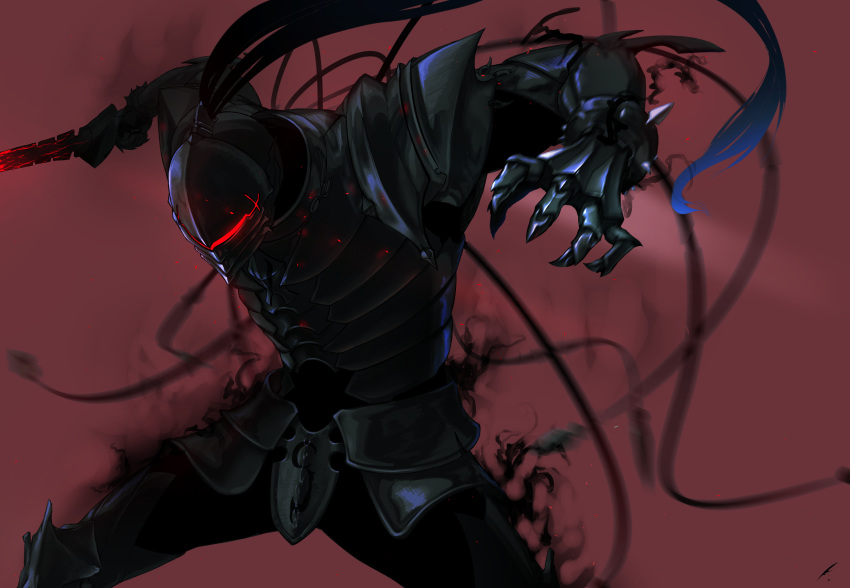 Safebooru - 1boy armor armored boots arondight aura berserker (fate ...