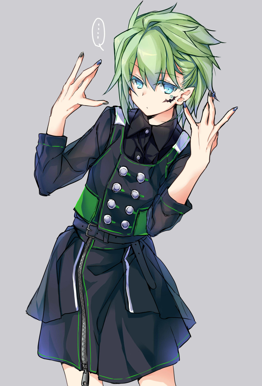 Safebooru - ... 1girl absurdres bat blue eyes expressionless facial ...