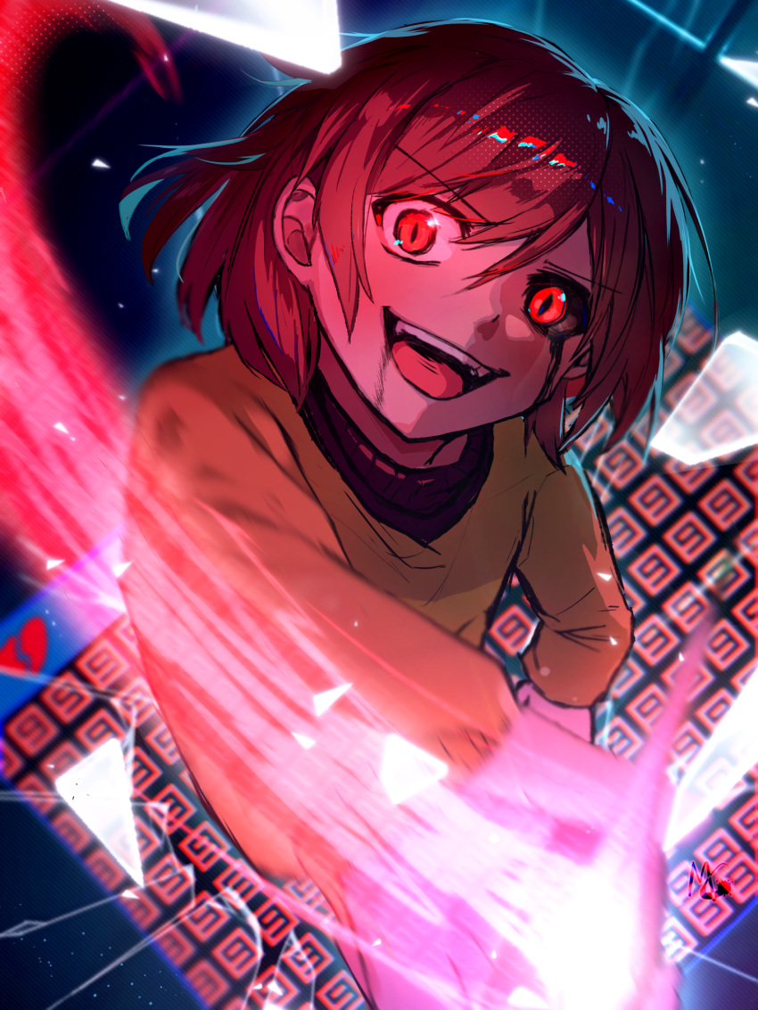 Safebooru - 1other anime coloring attack black sclera black tears ...