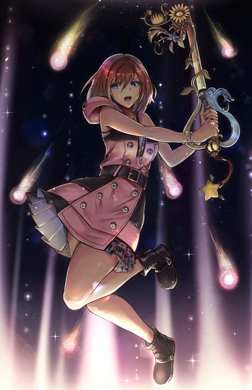 Safebooru - 1girl absurdres belt belt buckle black belt black footwear blue eyes bracelet buckle ...