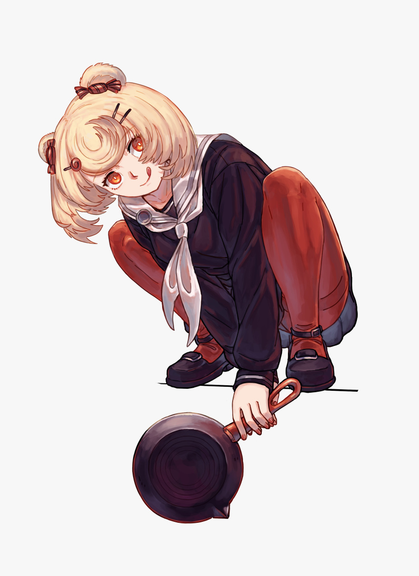 Safebooru - 1girl absurdres animal ears arknights bear ears blonde hair candy hair ornament ...