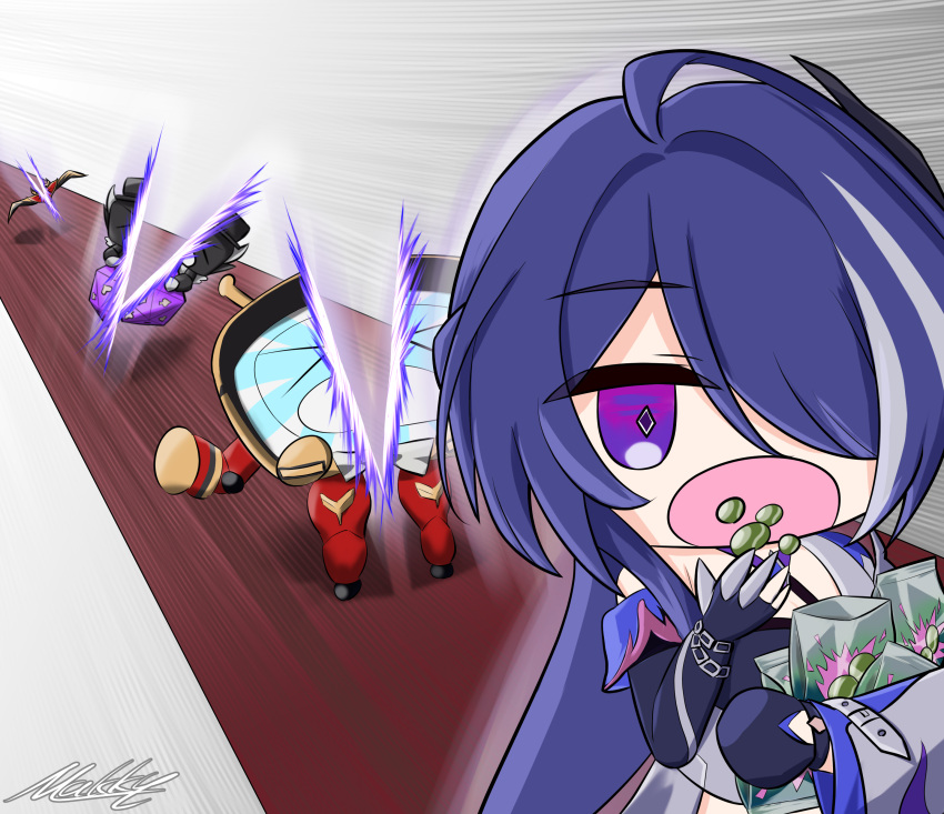 Safebooru - 1girl 3others absurdres acheron (honkai: star rail ...