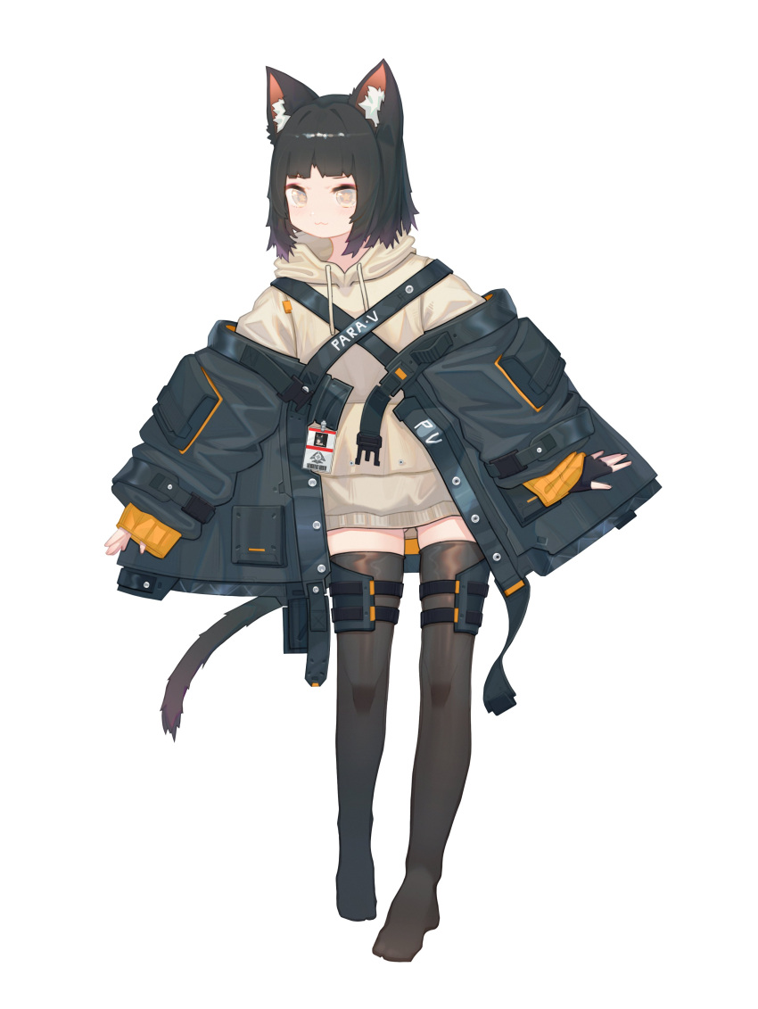 Safebooru - 1girl :3 absurdres animal ear fluff animal ears arm belt belt black belt black ...