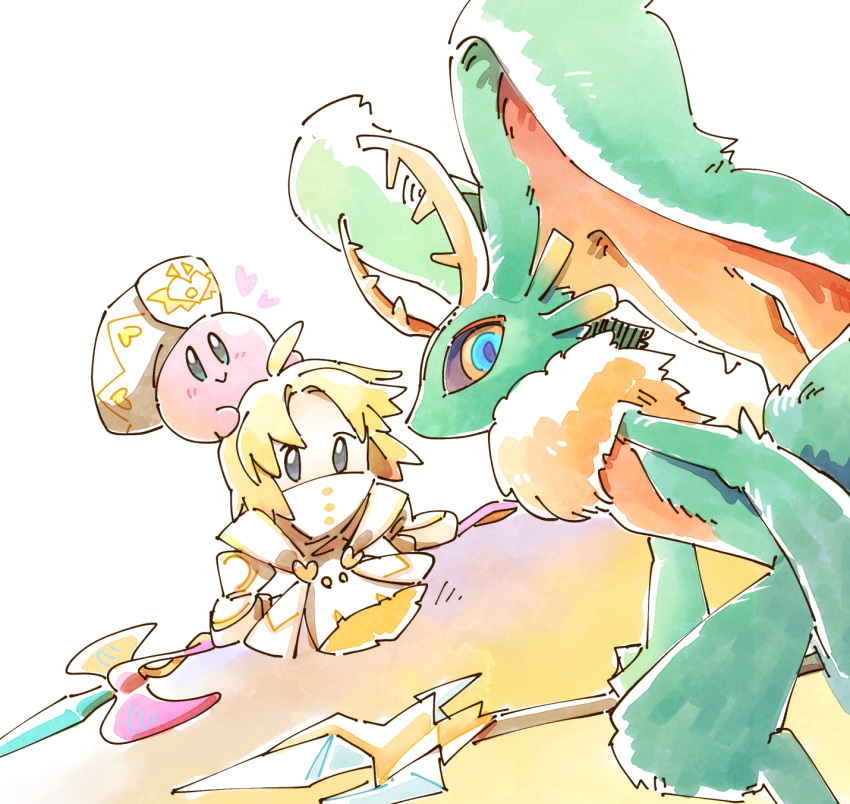 Safebooru - antlers blonde hair fecto elfilis furry hat heart highres ...
