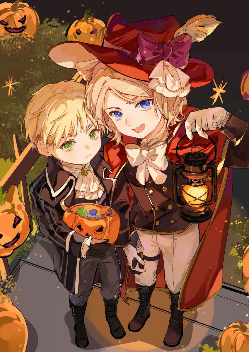 Safebooru - 2boys absurdres aged down animal ears ascot axis powers hetalia blonde hair blue ...