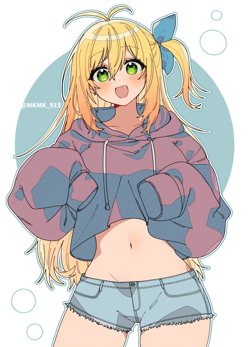 Safebooru - 1girl absurdres alternate costume alternate hairstyle antenna hair blonde hair blush ...